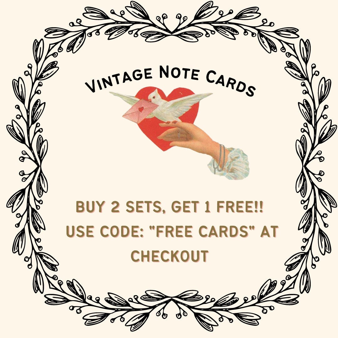 Buy 2 Get 1 Free Use Code: freecards at Checkout - Etsy
