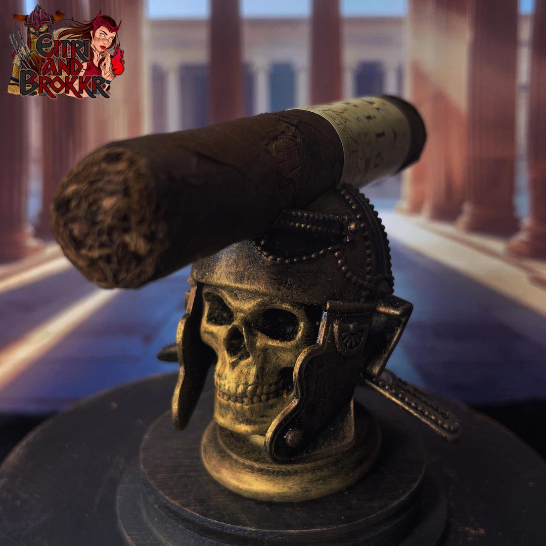 Cigar Holder "spartacus - Gladiator, Skull Design, Roman Cigar Holder ...
