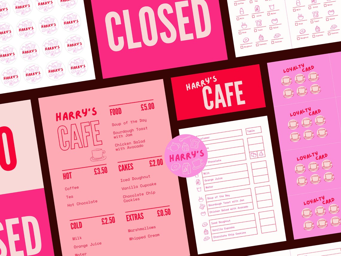 Cafe Pretend Play Printables | Children’s Coffee Shop Dramatic Play ...