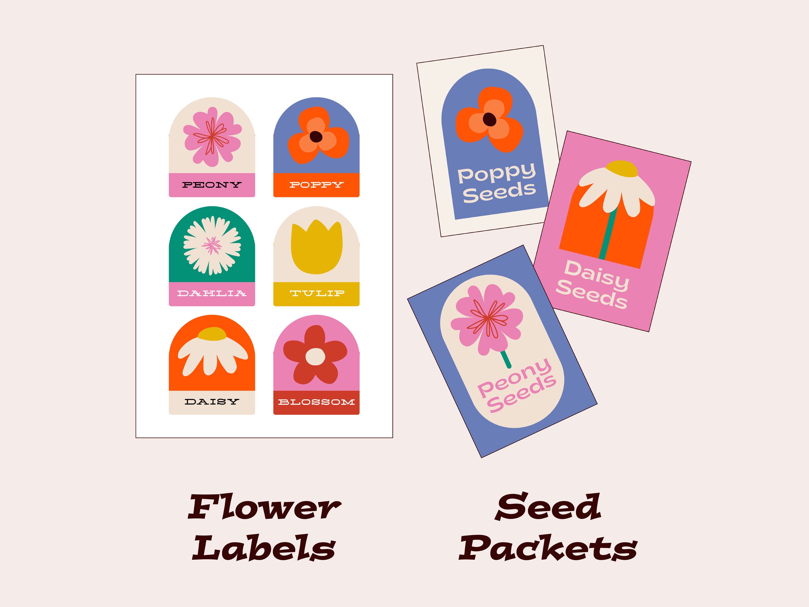 Flower Market Pretend Play Printables | Children’s Flower Shop Dramatic ...