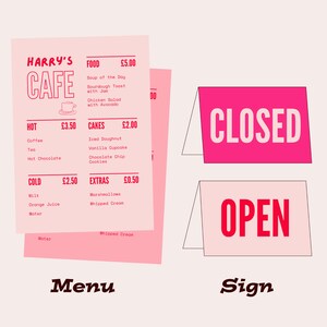 Cafe Pretend Play Printables | Children’s Coffee Shop Dramatic Play ...