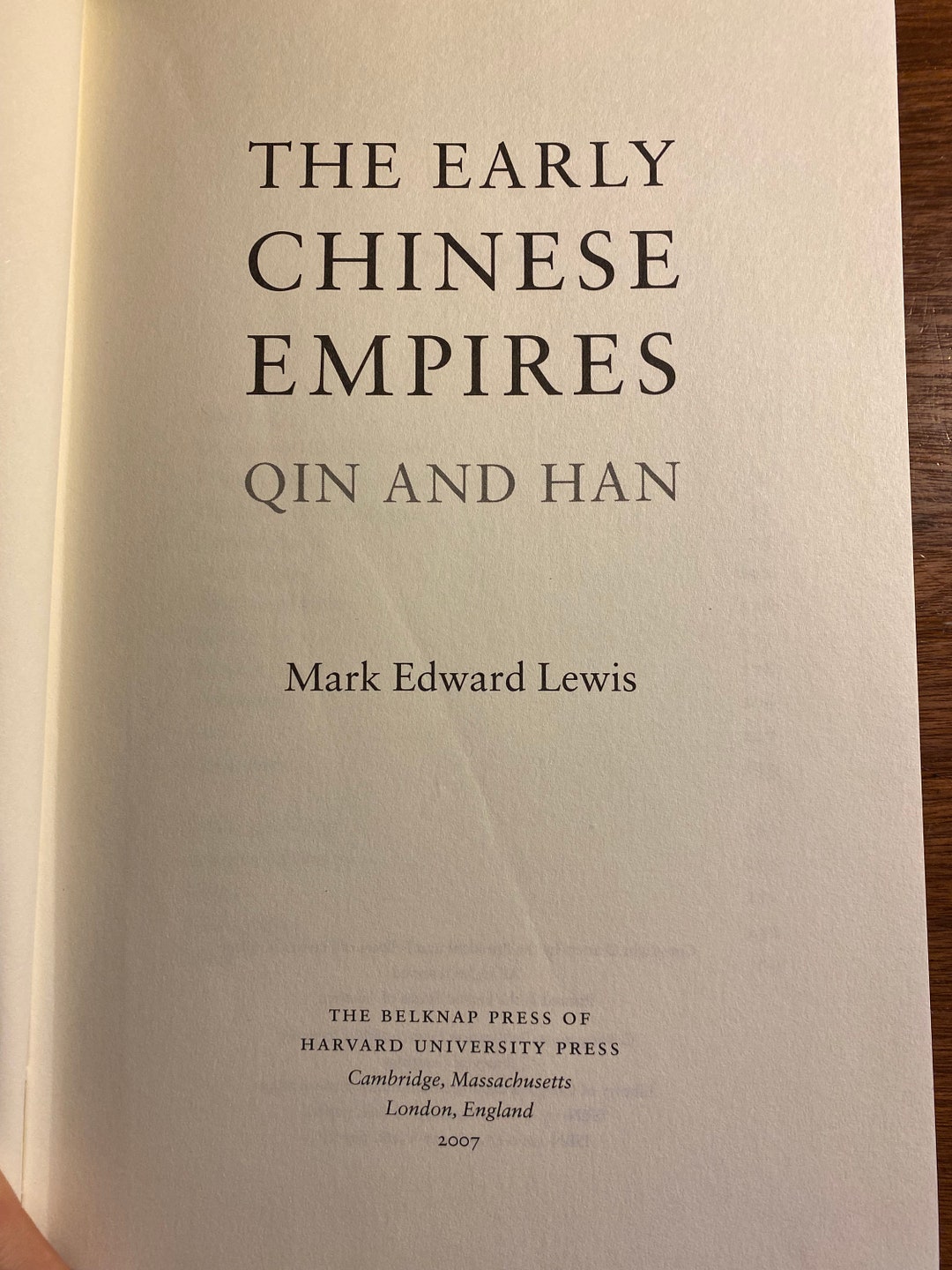 The Early Chinese Empires Qin and Han - China - Concise History - Mark ...
