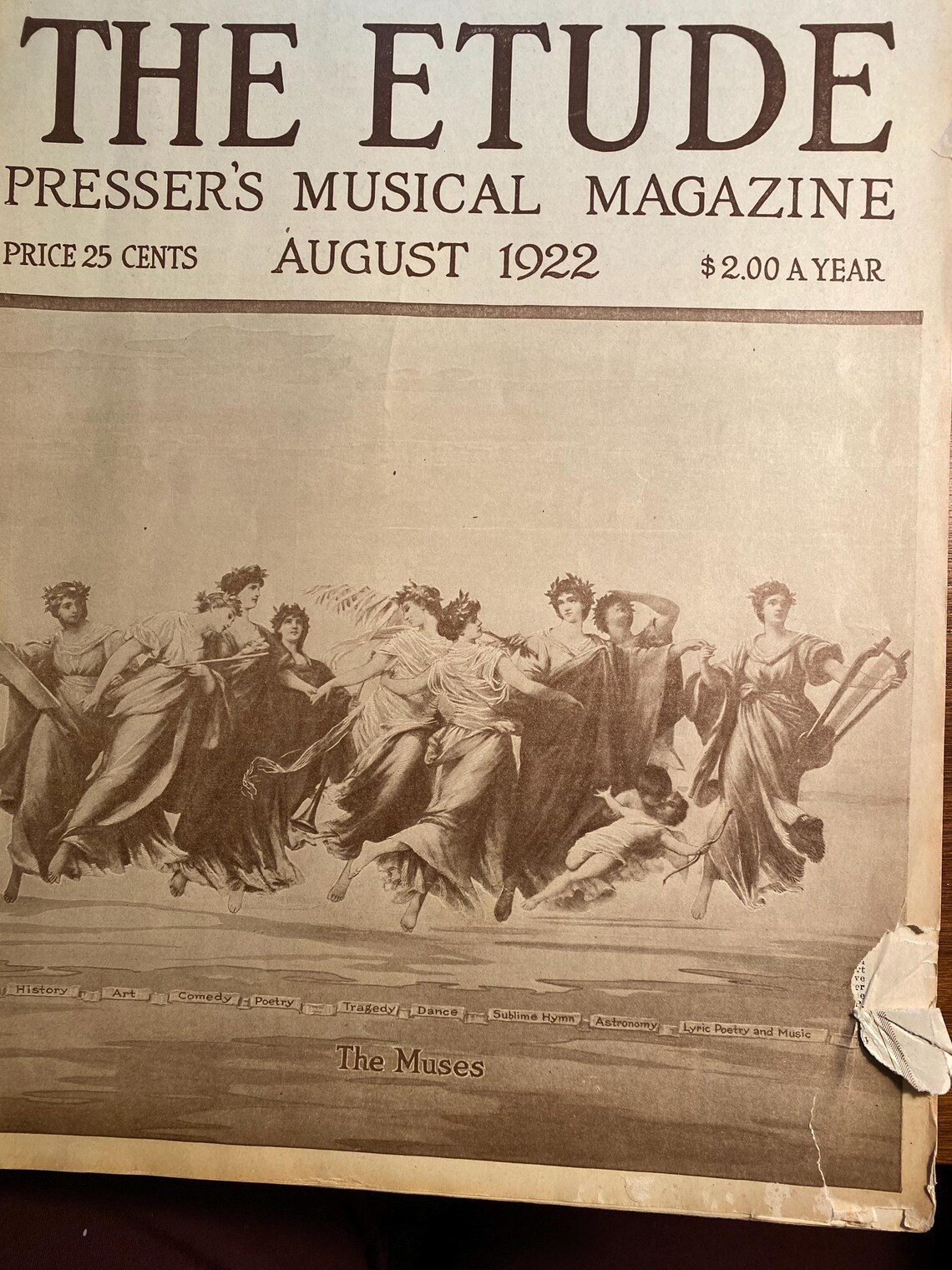 The Etude Presser's Musical Magazine Pick - July / August 1922 - Music ...