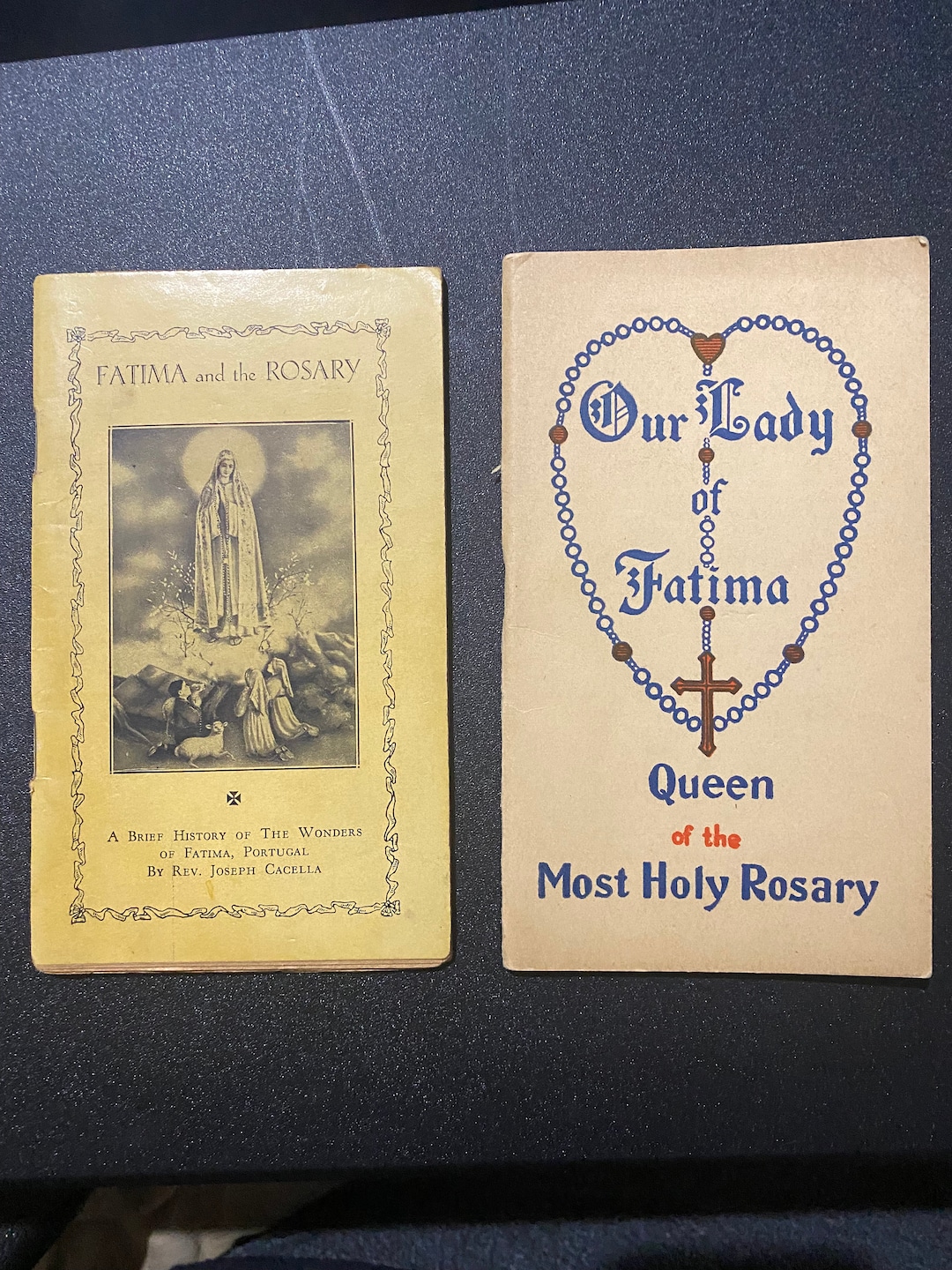 Vintage Religious Pamphlet Pick: Fatima and the Rosary or Our Lady of ...