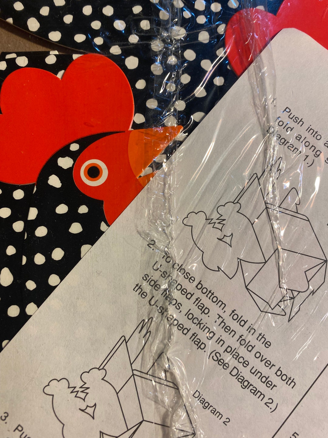 Rooster / Chicken Gift Box - Ready to Fold and Gift - Mcnutts Gift Box ...