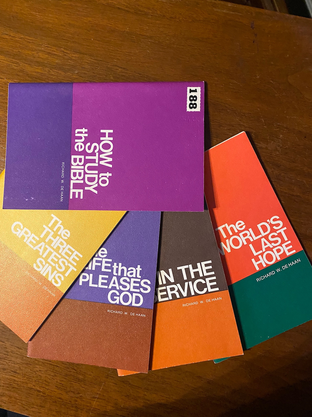 Richard De Haan - 1971 - Christianity Evangelism - Radio Bible Class ...