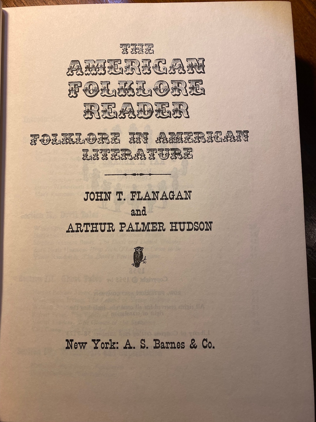 The American Folklore Reader Folklore in American Literature - Stories ...