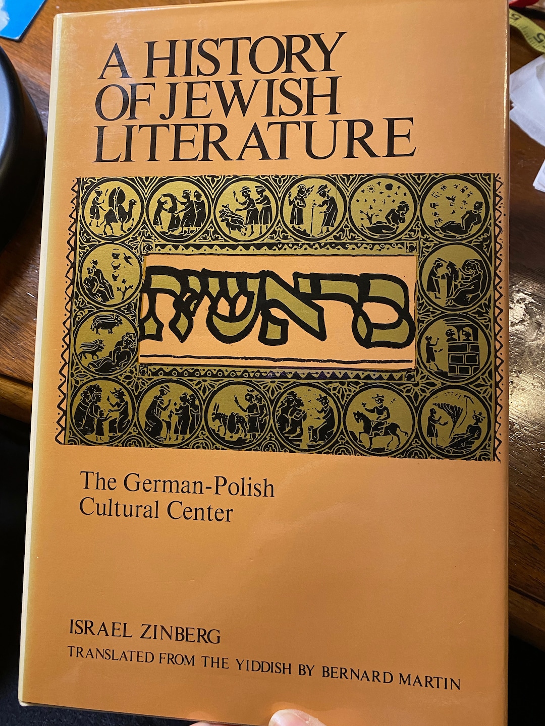 A History of Jewish Literature: German Polish Cultural Center Vol VI ...