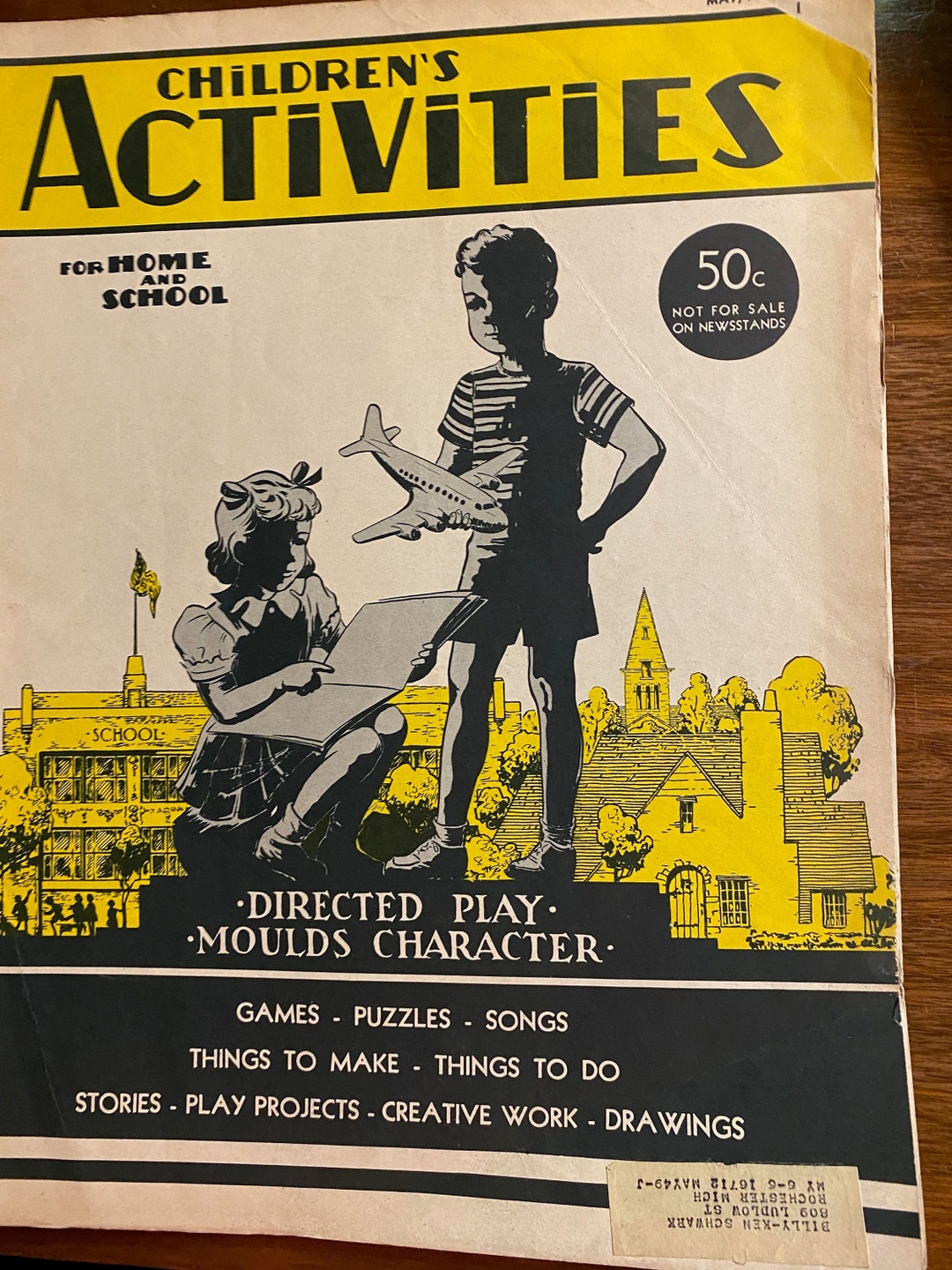 Children's Activities Magazine for Young Children - Boys and Girls ...