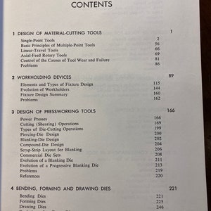 Fundamentals of Tool Design - Machine Design - Frank Wilson - 1962 ...