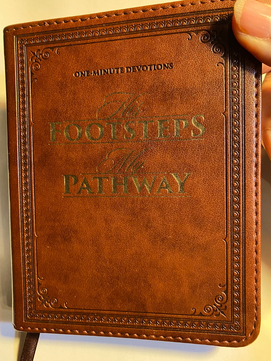 His Footsteps My Pathway 1 Minute Devotions Christian - Etsy