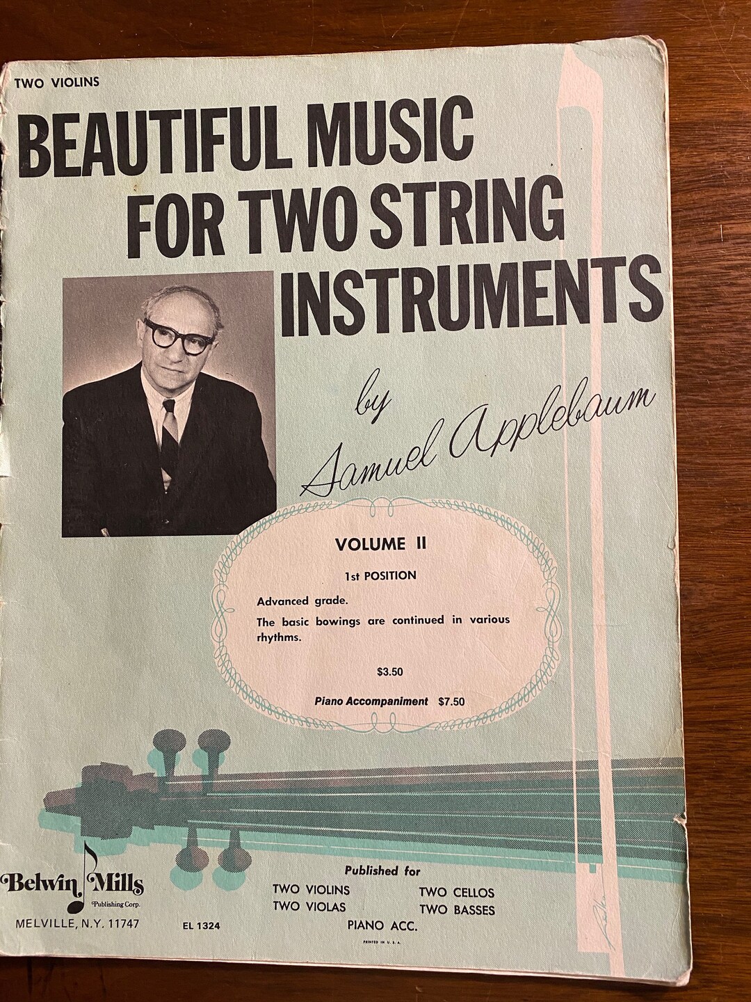 Two Violins: Beautiful Music for Two String Instruments Volume II ...