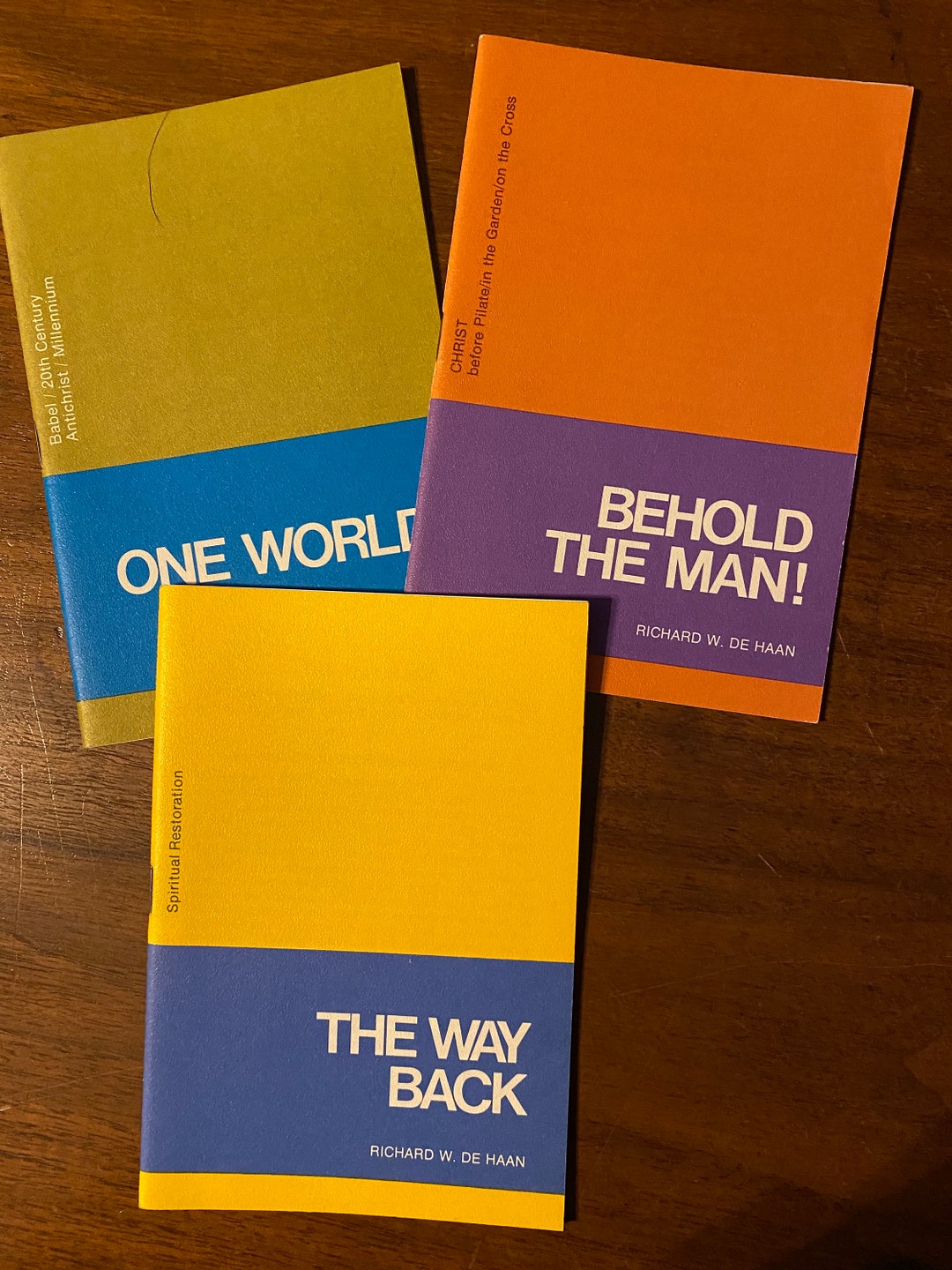 Richard De Haan - 1976 - Christianity - Evangelism - Radio Bible Class ...