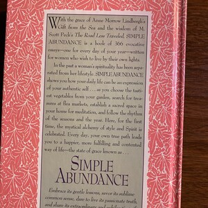 Simple Abundance A Daybook of Comfort and Joy - Bits of Wisdom - Sarah ...