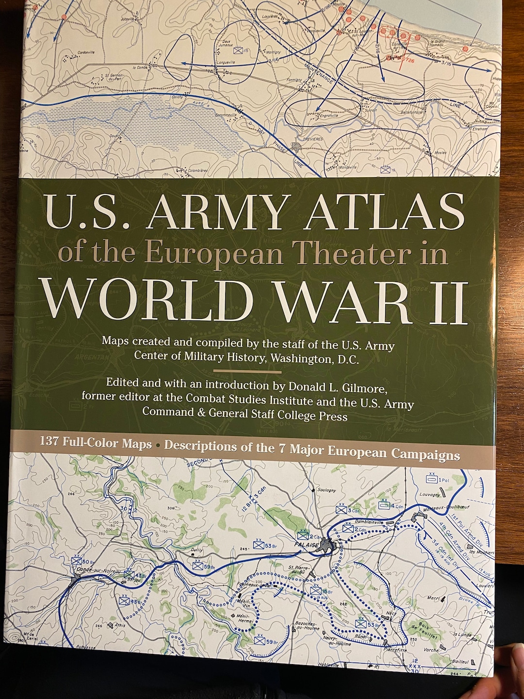US Army Military Atlas of the European Theater in World War II - Donald ...