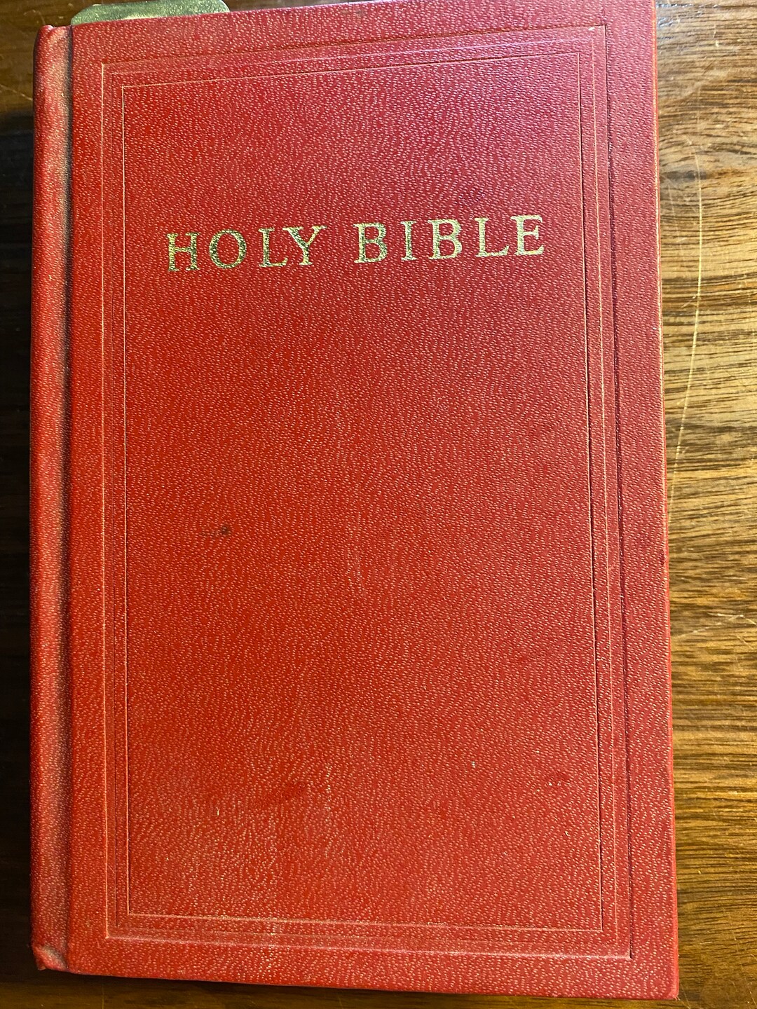 Holy Bible Containing Old / New Testaments - 1958 - Ruby Text ...