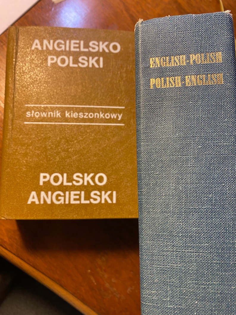 Polish English Dictionary - Pick Edition - Jan Stanislawski - 1983 ...