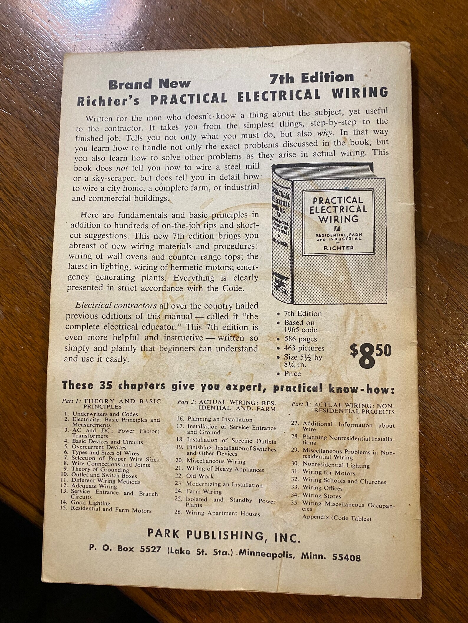 Wiring Simplified - Electrical Guide - DIY - H P Richter - 1965 - Basic ...