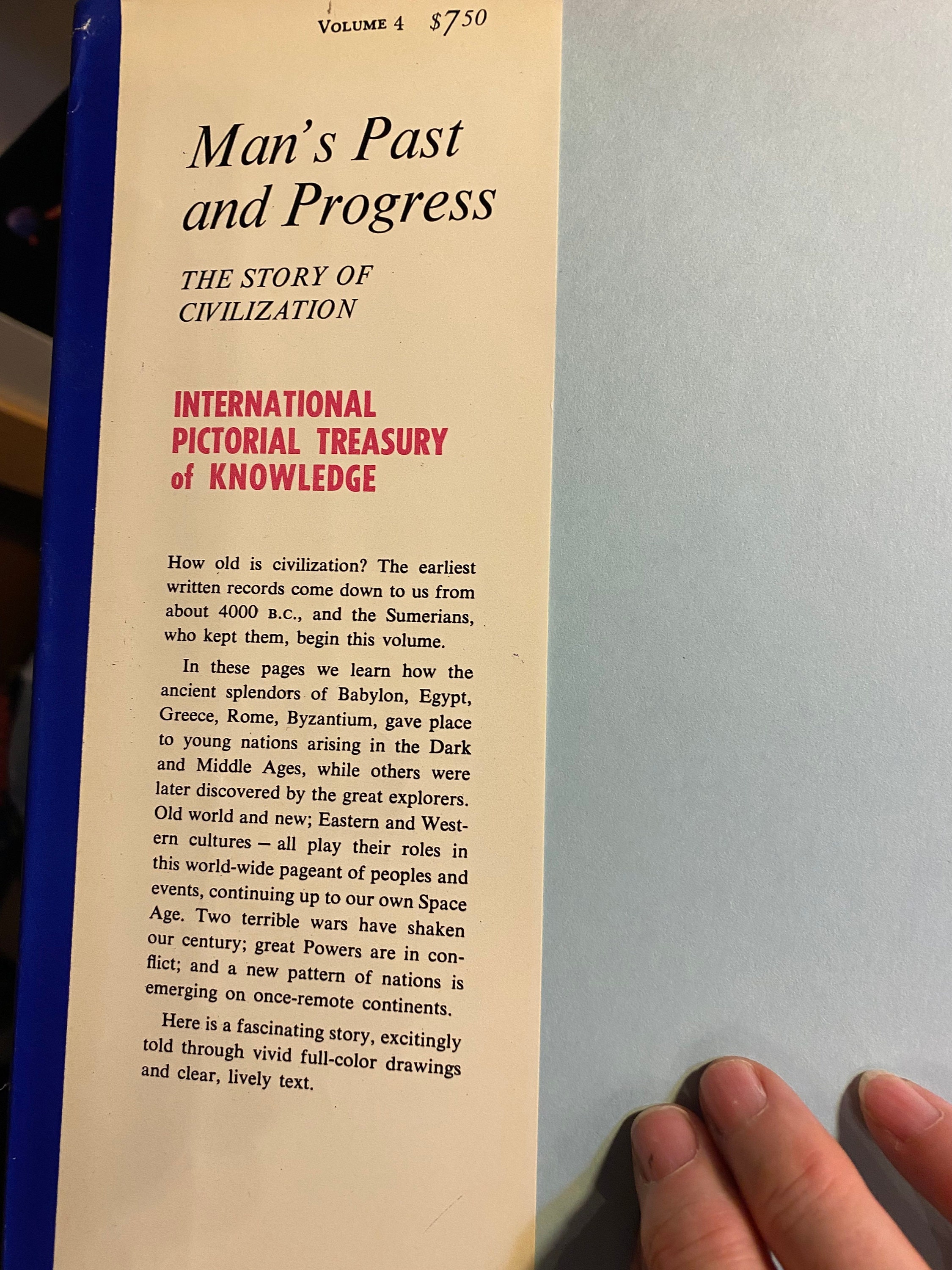 International Pictorial Treasury of Knowledge - 1961/3 - Choose Title ...