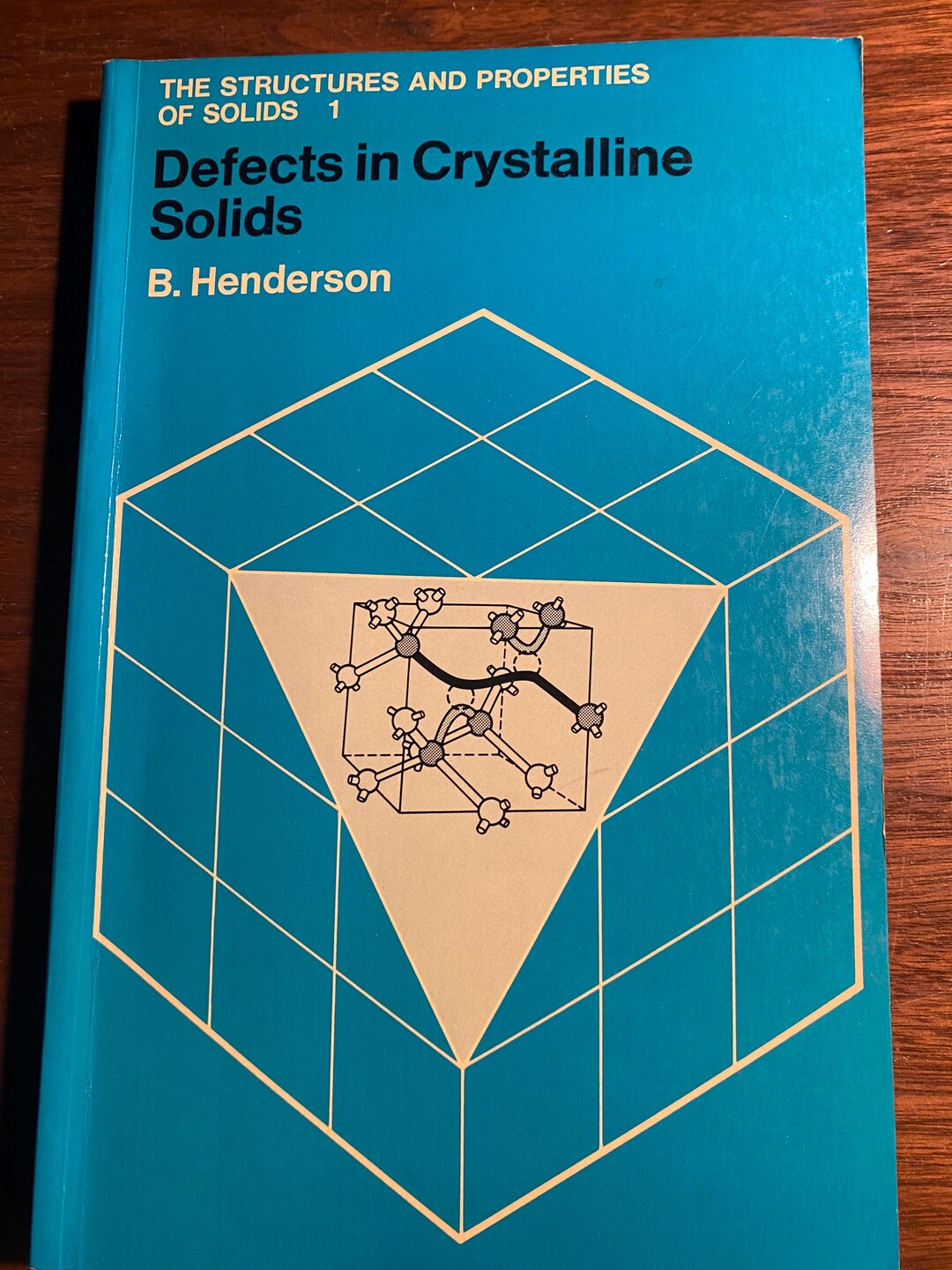 Defects in Crystalline Solids - B Henderson - 1972 - Metallurgy ...