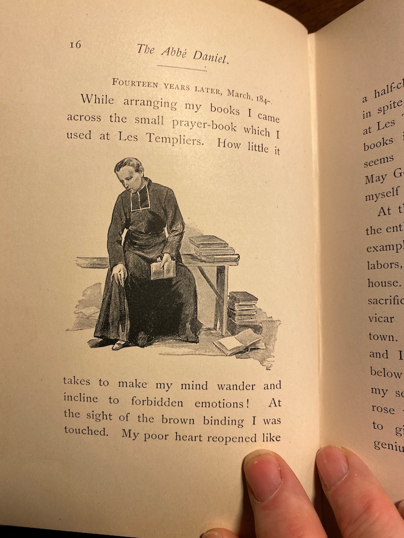 The Abbe Daniel - A Love Story - Andre Theuriet - Translated From the ...