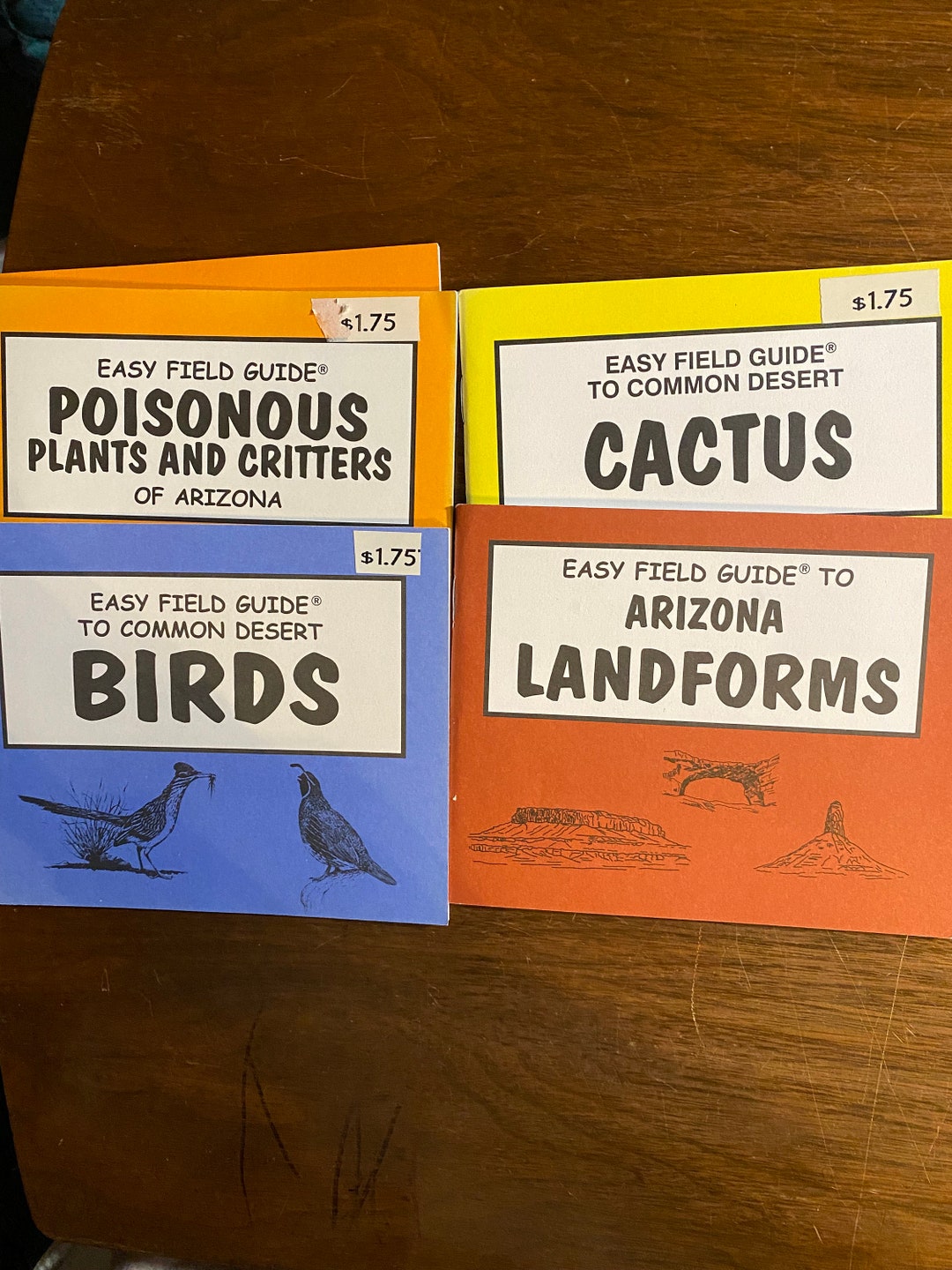 Easy Field Guide Choose: Poisonous, Cactus, Landforms, Birds ...