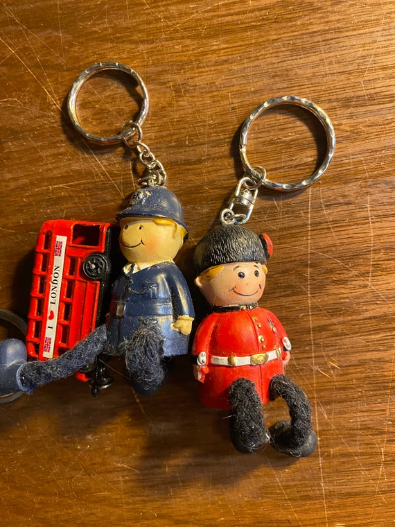 British Key Chains Choose: Police / Palace Guard / London | Etsy