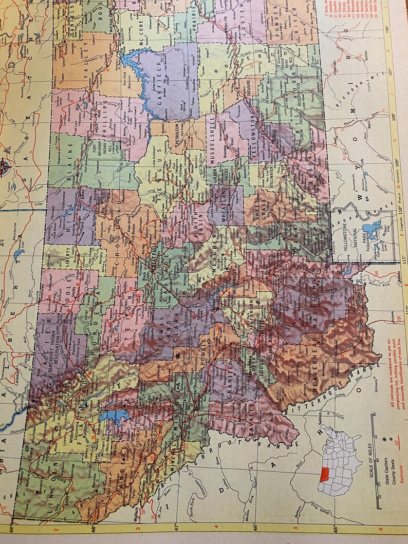 Sears Family World Atlas World Encyclopedic 1955 1956 - Etsy