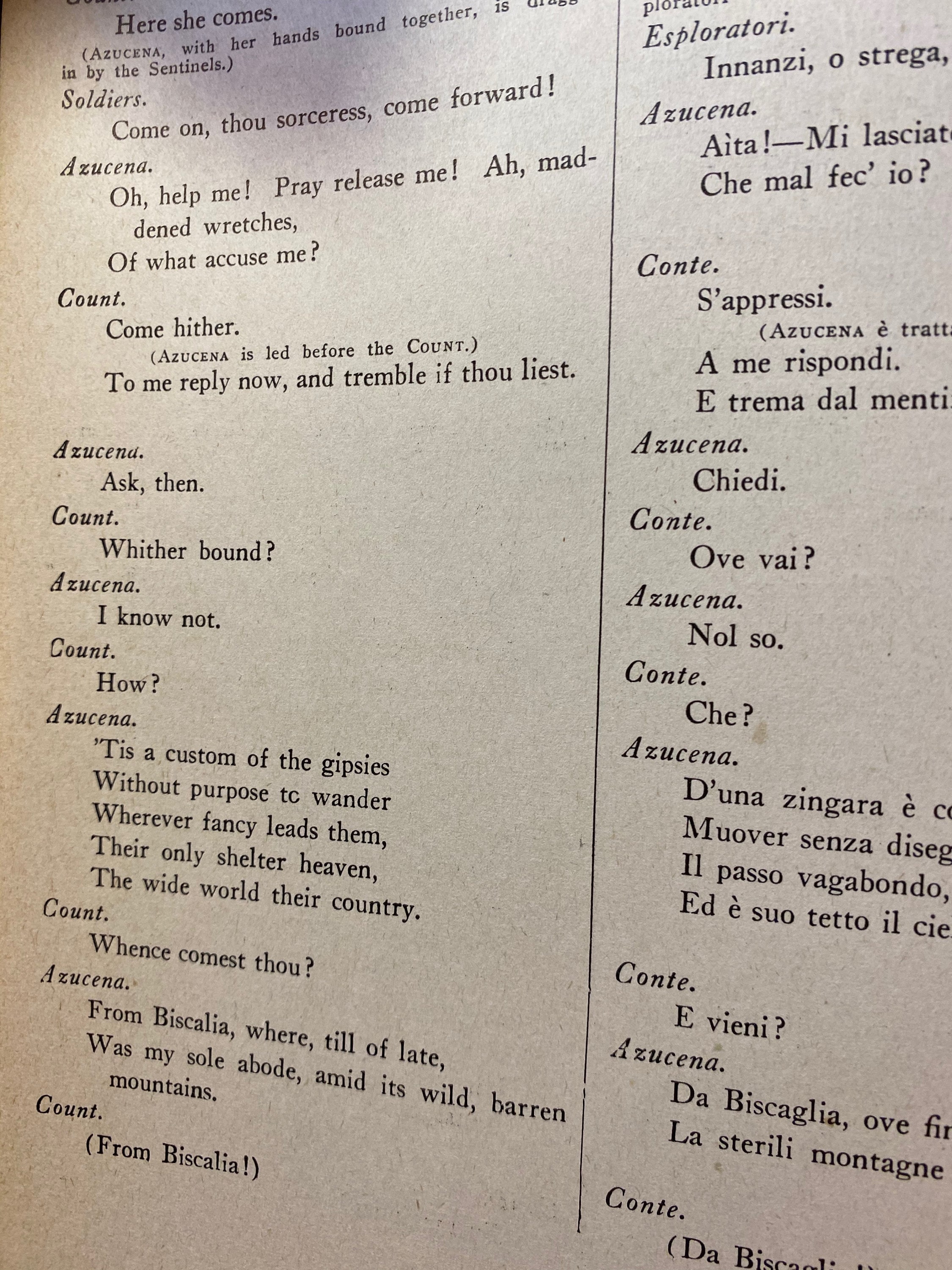 Authentic Librettos of the Italian Operas With English | Etsy