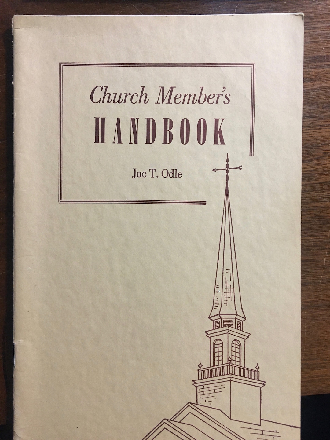 Church Member's Handbook - Joe T. Odle - 1955 - Christian Living ...