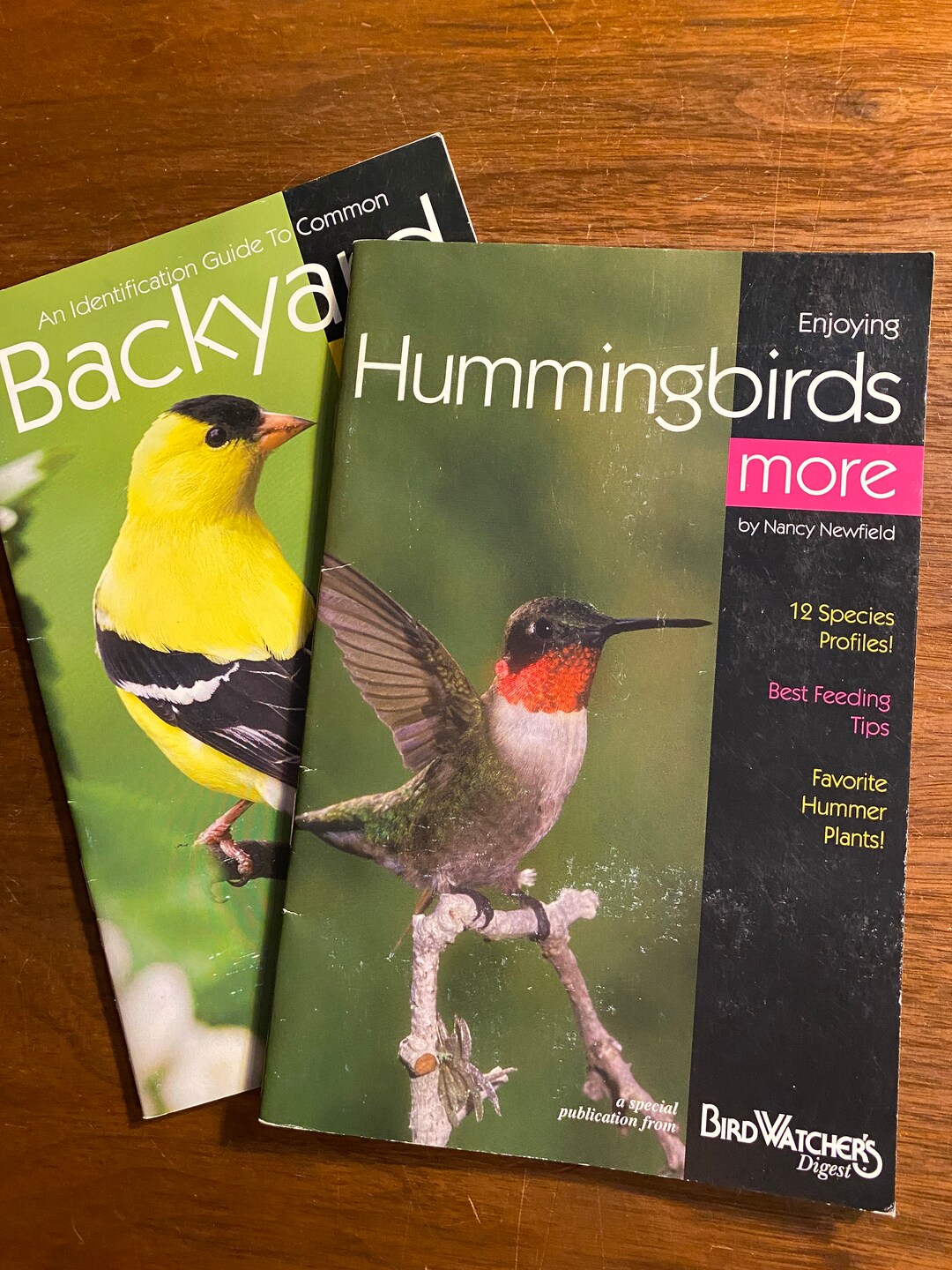 Choose Hummingbirds or Backyard Birds - Identification Guide to Common - Bird Watcher's Digest ...
