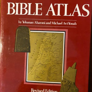 Macmillan Bible Atlas - Aharoni / Avi-yonah - 1977 - Illustrated Guide ...