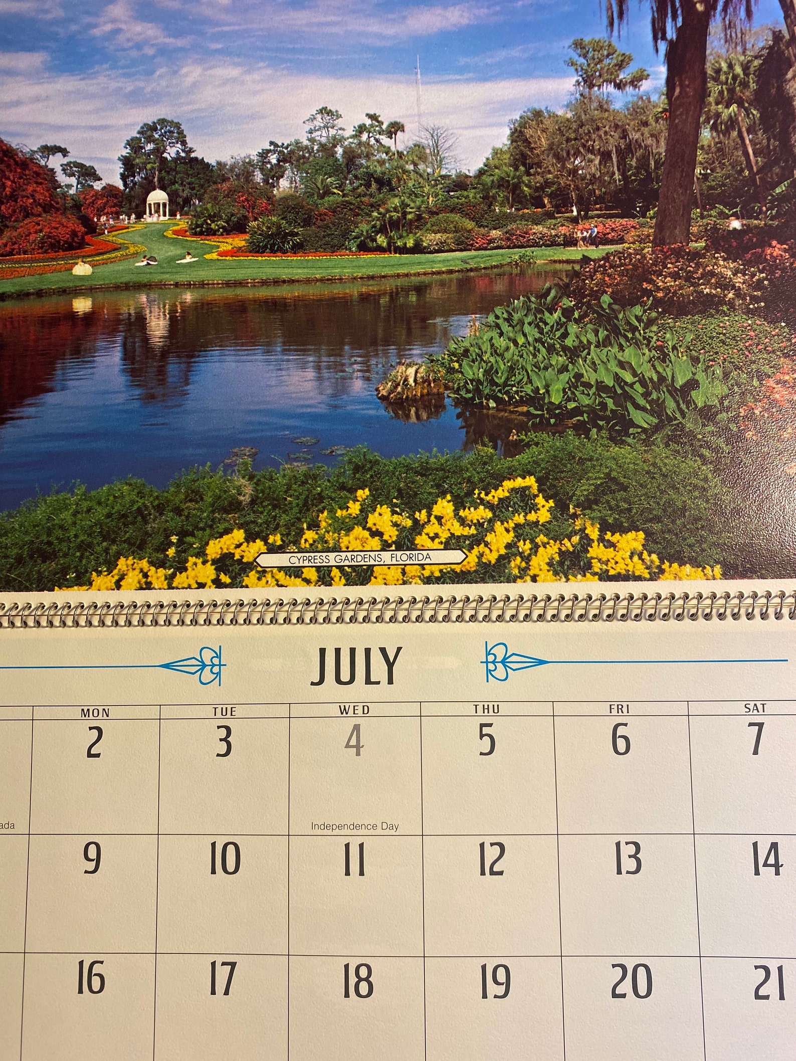 Scenes of America 1990 Calendar - Marathon Fuels / Oil Company ...