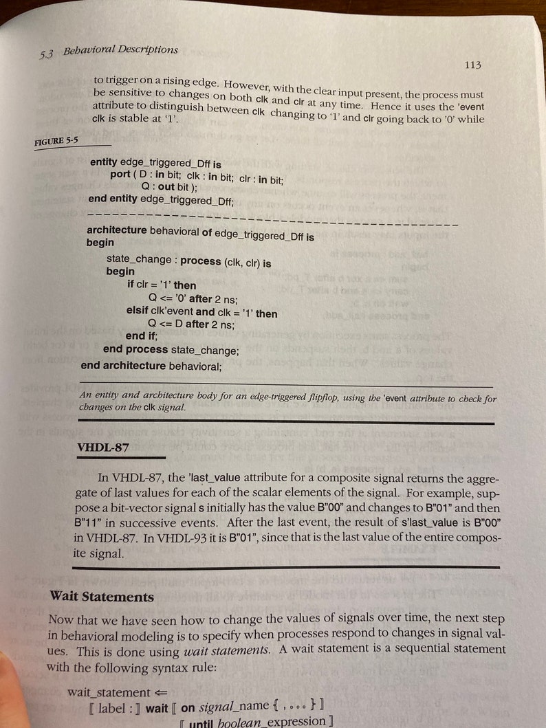 Student's Guide to VHDL Peter Ashenden 1998 Text - Etsy