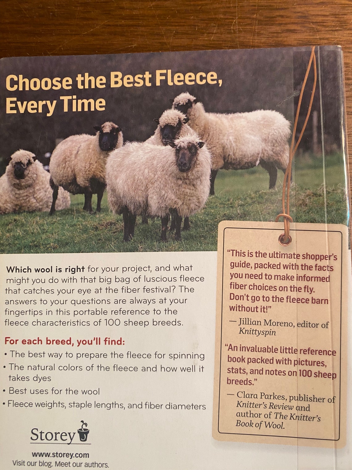 The Field Guide to Fleece - 100 Sheep Breeds and How to Use Their ...