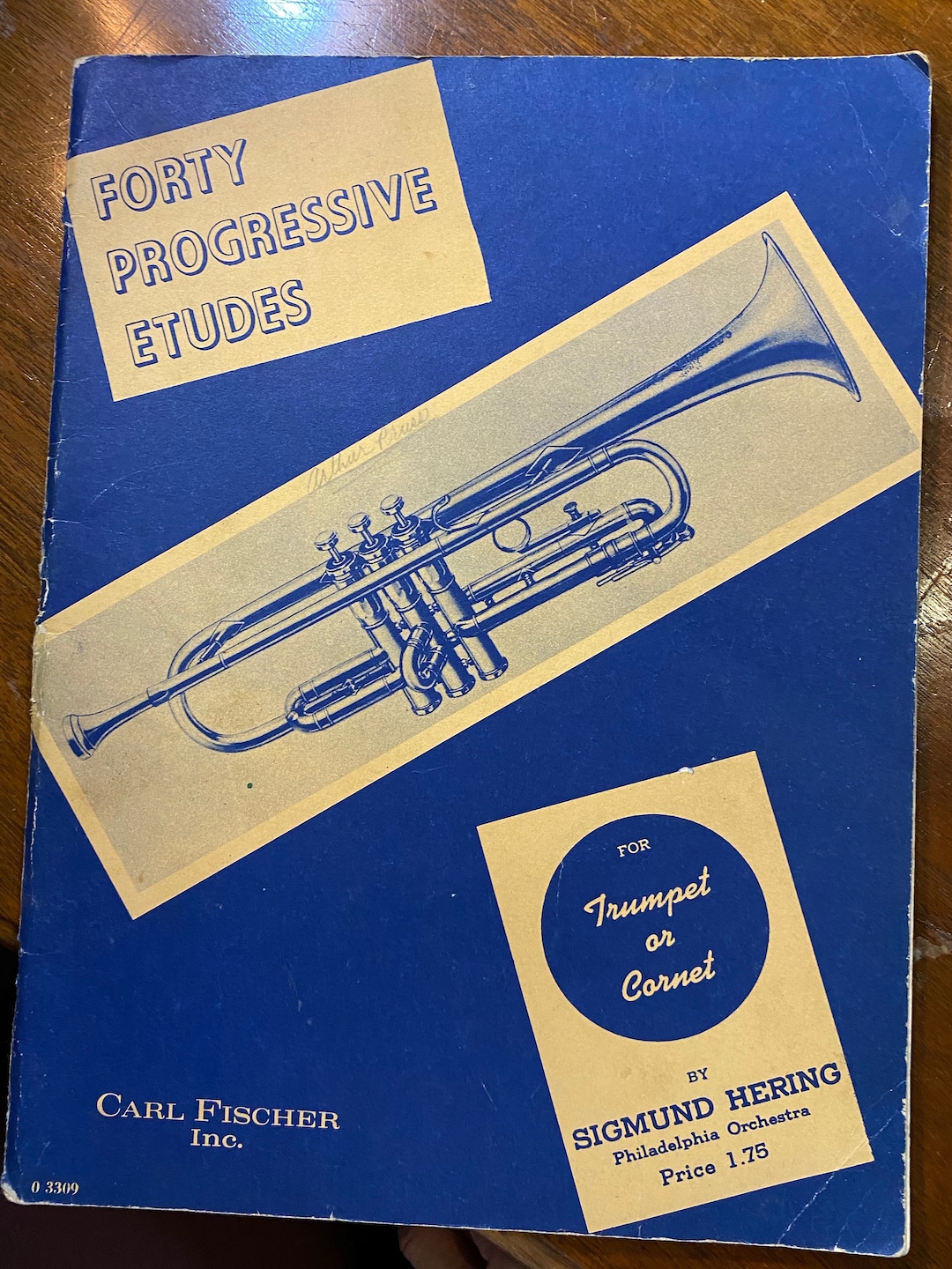 Forty Progressive Etudes for Trumpet or Cornet - Carl Fischer -sigmund ...