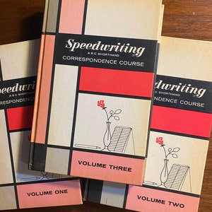 Speedwriting ABC Shorthand Correspondence Course - Choose Volume - 1974 ...