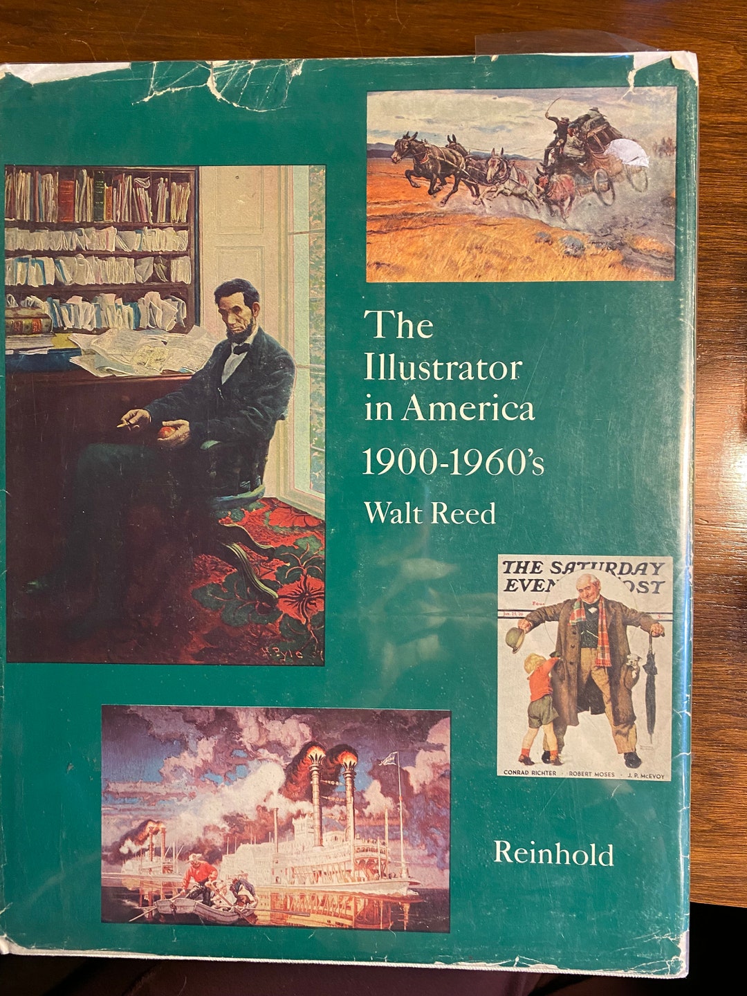 The Illustrator in America 1900 - 1960's - Walt Reed - 1966 - B&W ...