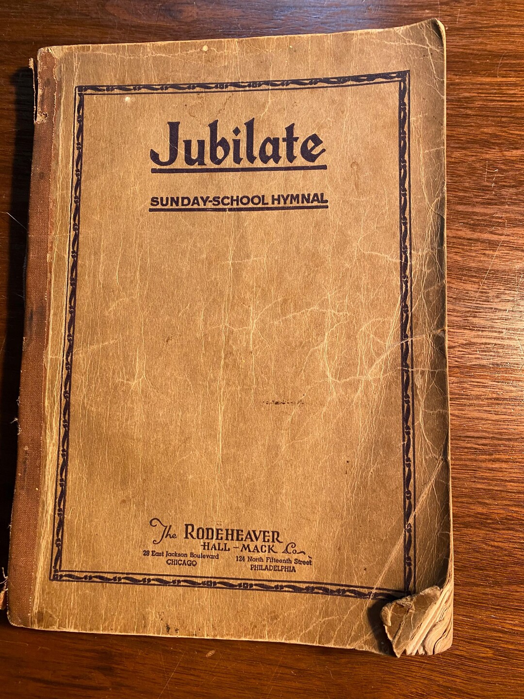 Jubilate Sunday School Hymnal 1917 - J Lincoln Hall / C Autin Miles ...