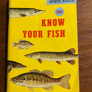 Know Your Fish Tom Dolan Sports Afield 1960 Guide Informational ...