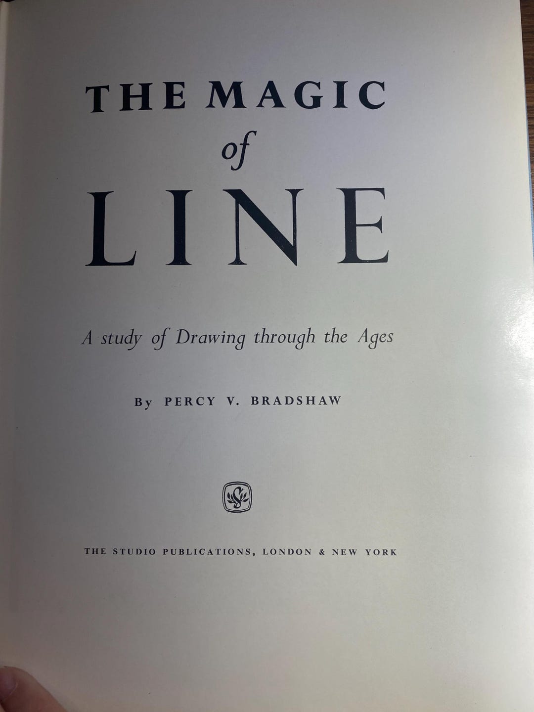 The Magic of Line A Study of Drawing Through the Ages - Percy Bradshaw ...