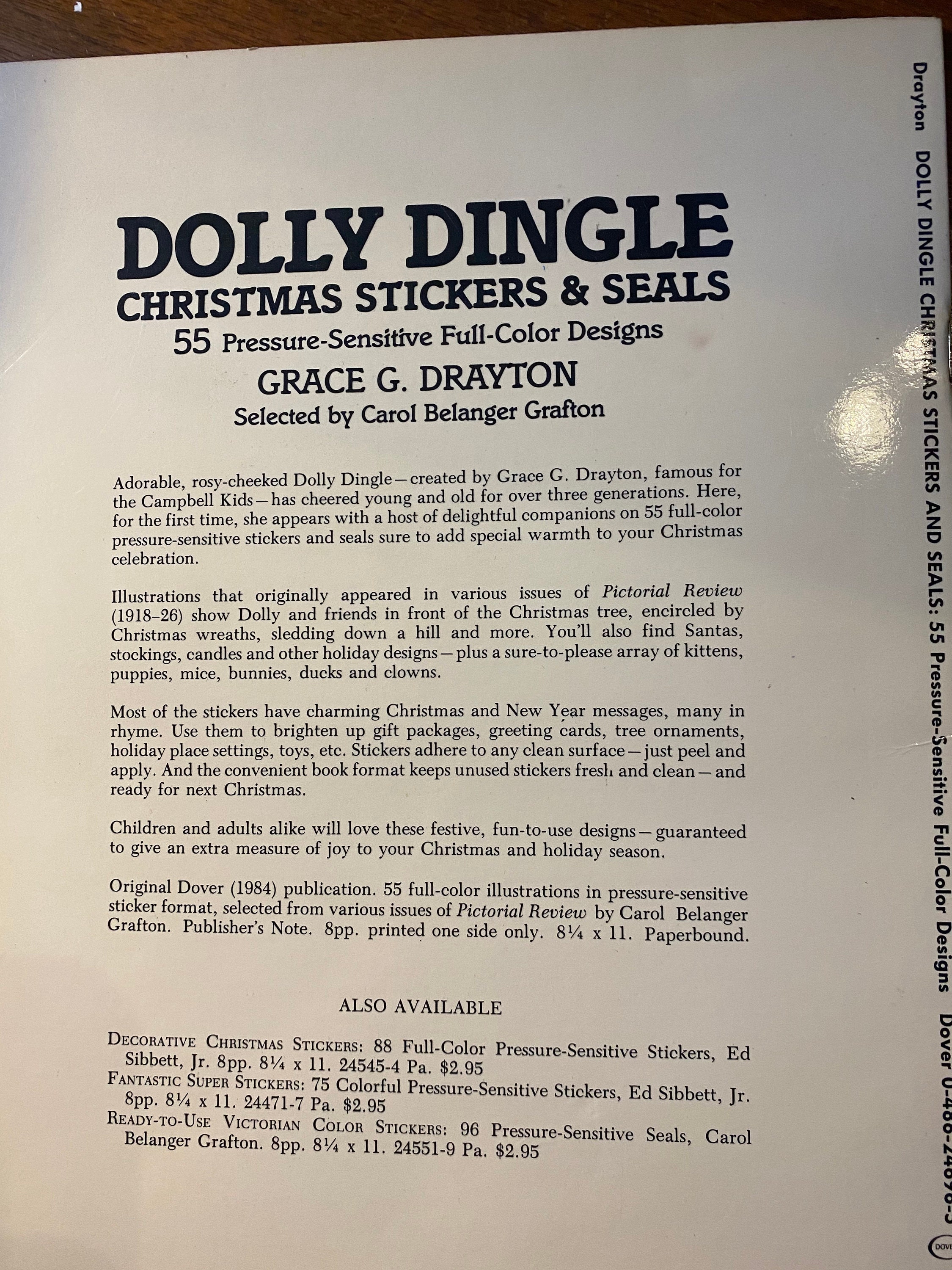 Dolly Dingle Christmas Postcard