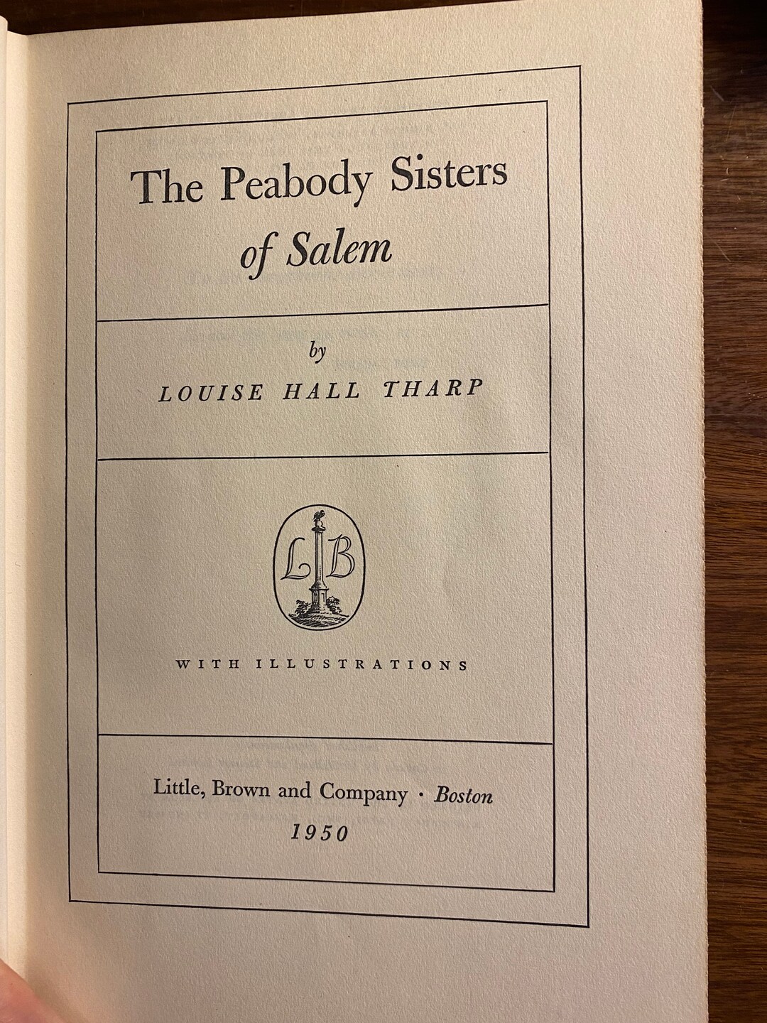 The Peabody Sisters of Salem - Louise Tharp - 1950 - Lives of Women ...