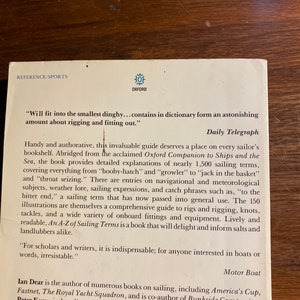 An A-Z of Sailing Terms - an Illustrated Dictionary Nautical Terms ...