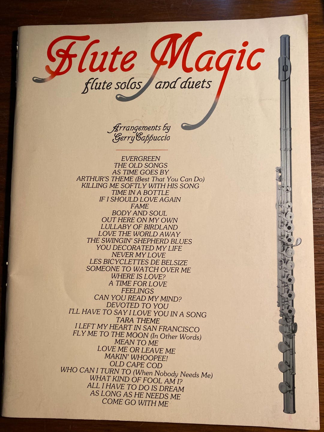 Flute Magic Solos and Duets - 1982 - Gerry Cappuccio - Sheet Music ...