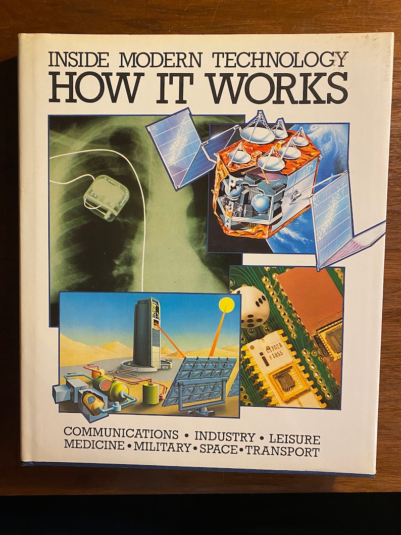 Inside Modern Technology How It Works 1982 Communications - Etsy