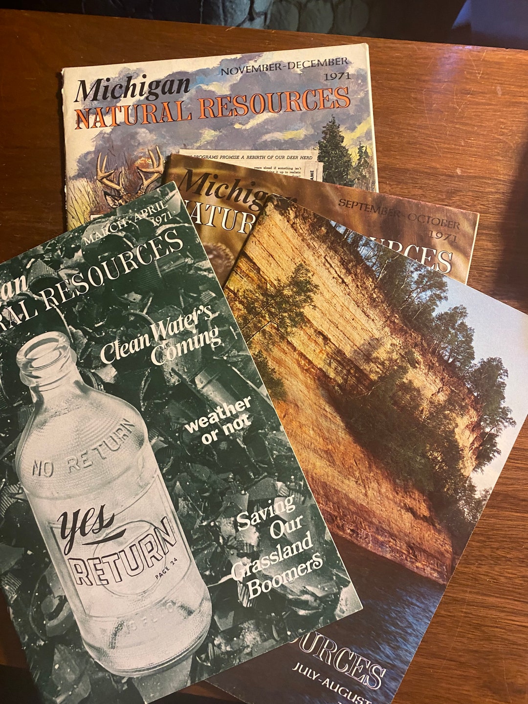 Michigan Natural Resources Magazine Choose Edition From 1971 - Great ...
