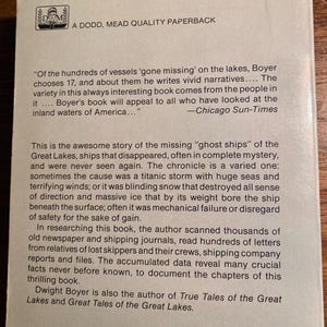 Ghost Ships of the Great Lakes - Dwight Boyer - 1968 - History ...