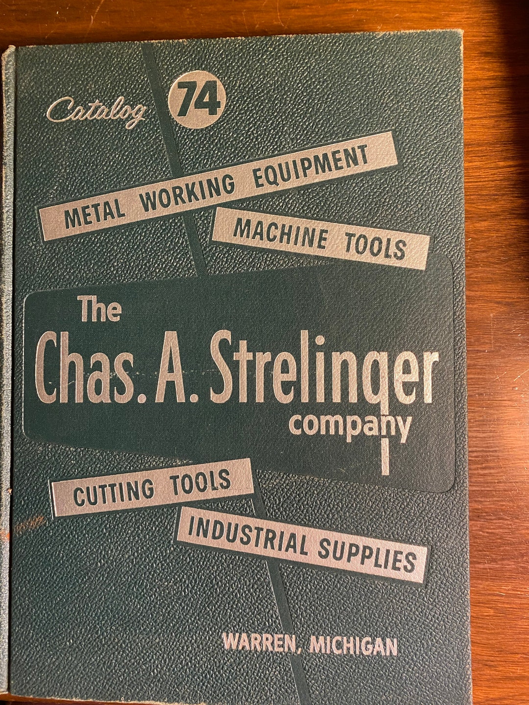 Vintage Machine Tool Catalog 74 Chas A Stringer Company Michigan - 1958 ...