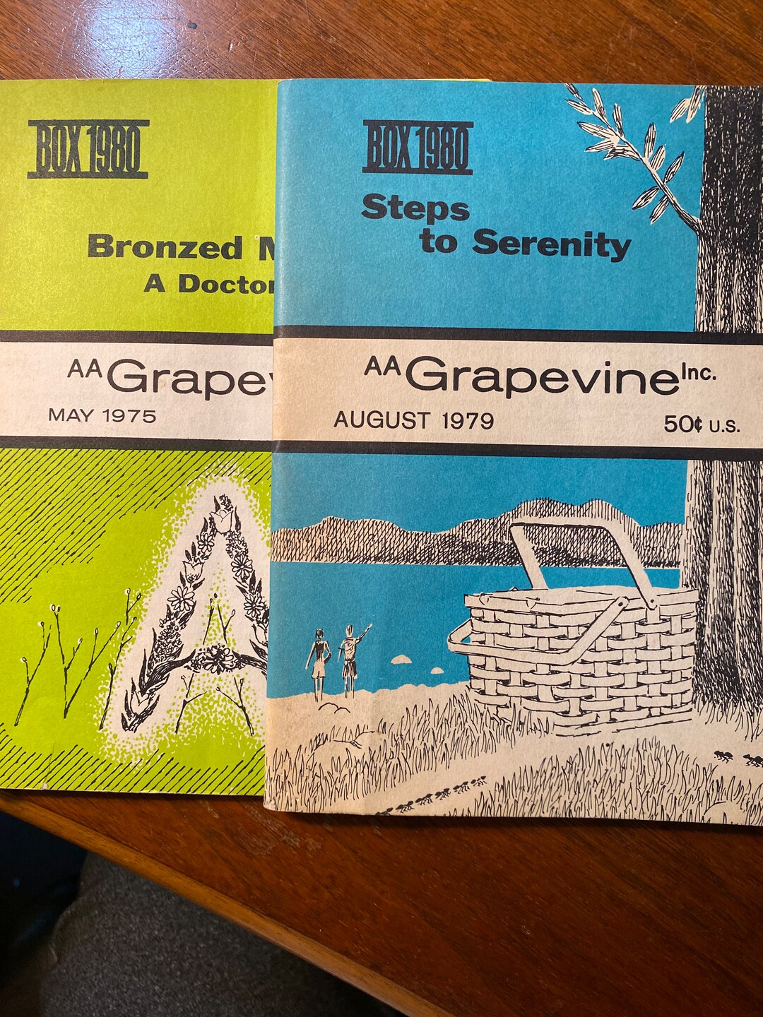 AA Grapevine Magazine Pick May 1975 or August 1979 - Alcoholics ...